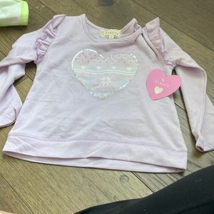 btween | Shirts & Tops | 525 Nwt Btween Size 6 Cute Ruffled Sweatshirt ...